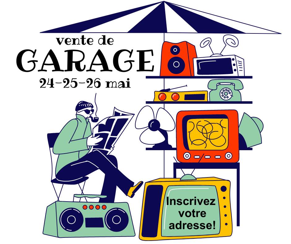 Vente de garage – Etchemins en direct